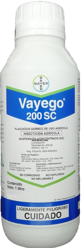 VAYEGO 200 SC X 250 ML | NUTRIFERZA